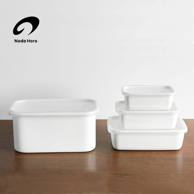 野田琺瑯食物貯存盒 Nado Horo Food Storage Box – feltwithlove LIVING