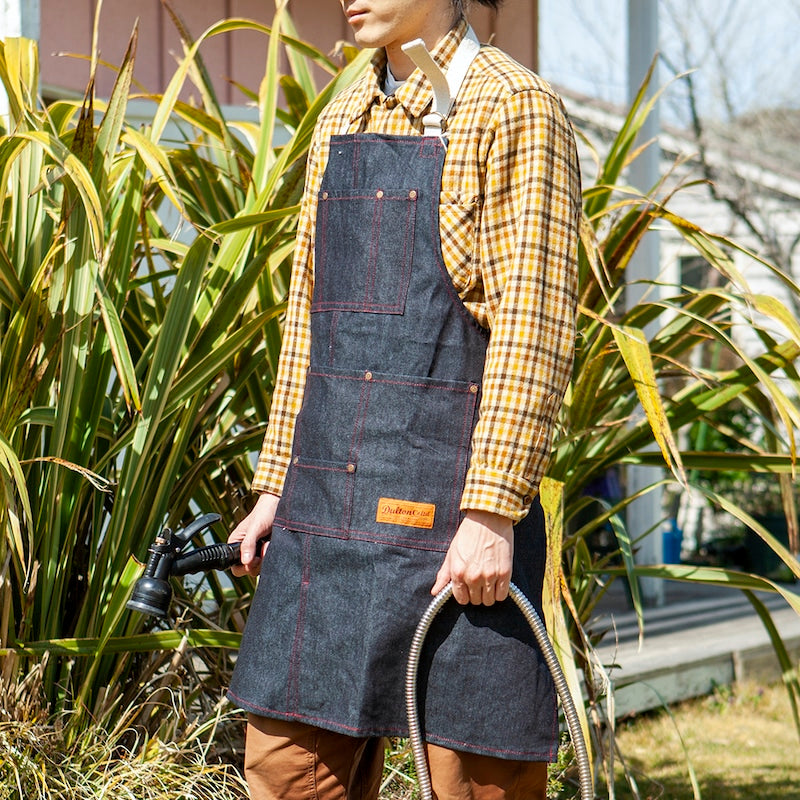 Dulton 牛仔布工作圍裙│Dulton Denim Work Apron – feltwithlove LIVING